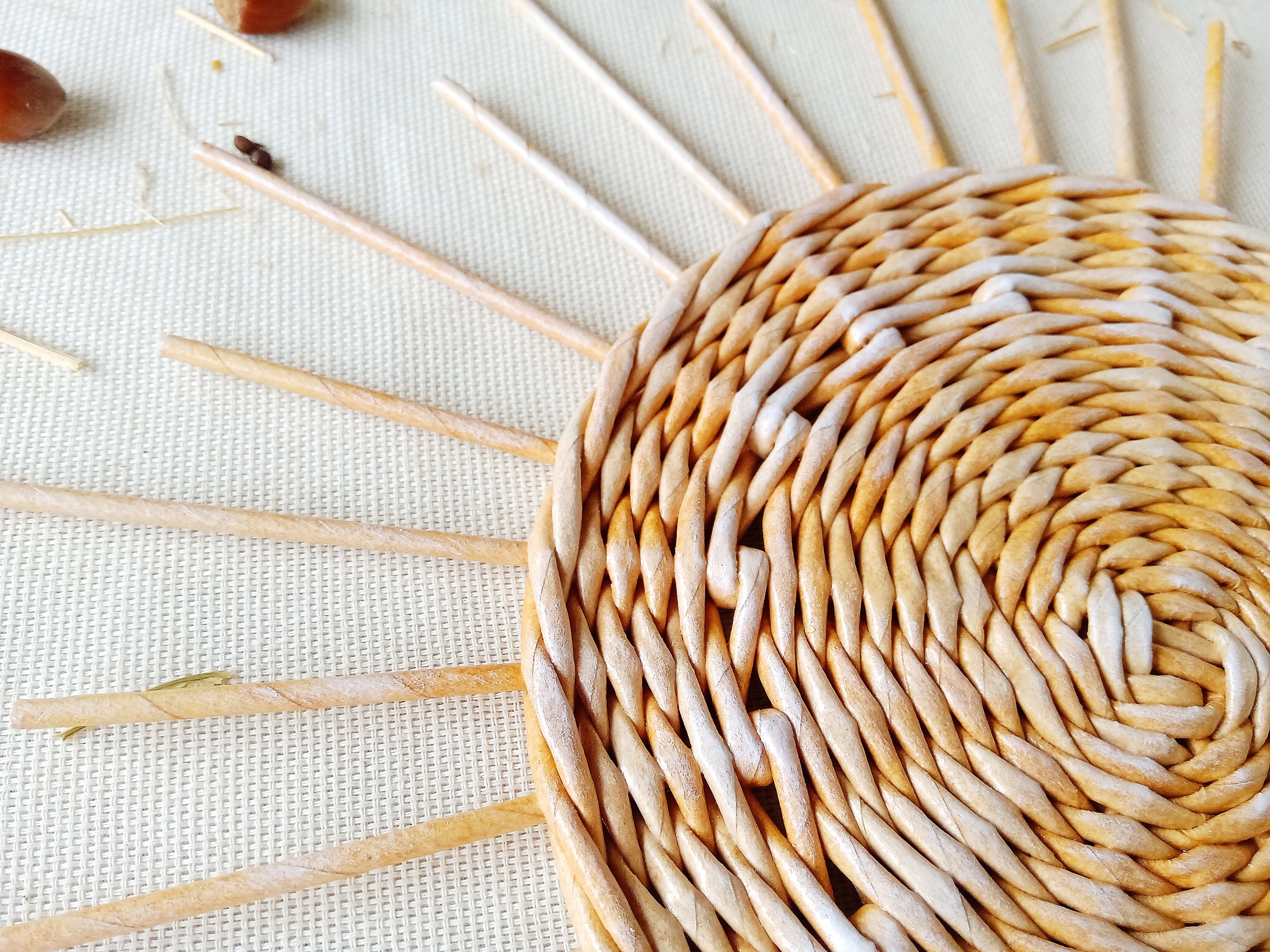Gold Sun Wall Hanging, Boho Wall Basket, African Basket, Praise the Sun ...