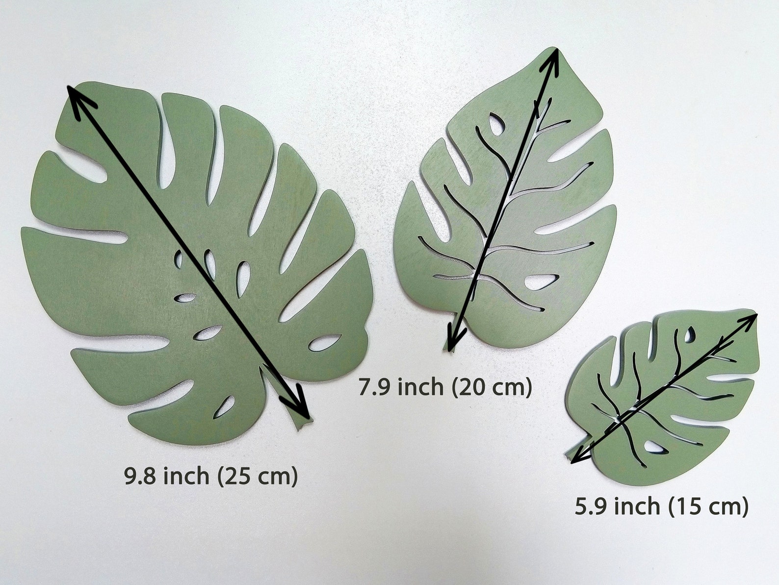 Monstera Leaf Boho Wall Decor, Leaf Wood Wall Art, Monstera Wall Art ...