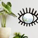 Eye Mirror Wall Decor, Black Accent Mirror, All Seeing Eye Decor - Etsy