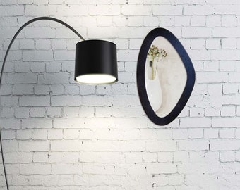 Evil Eye Wall Mirror, Wooden Evil Eye Decor, All Seeing Eye Boho Mirror ...