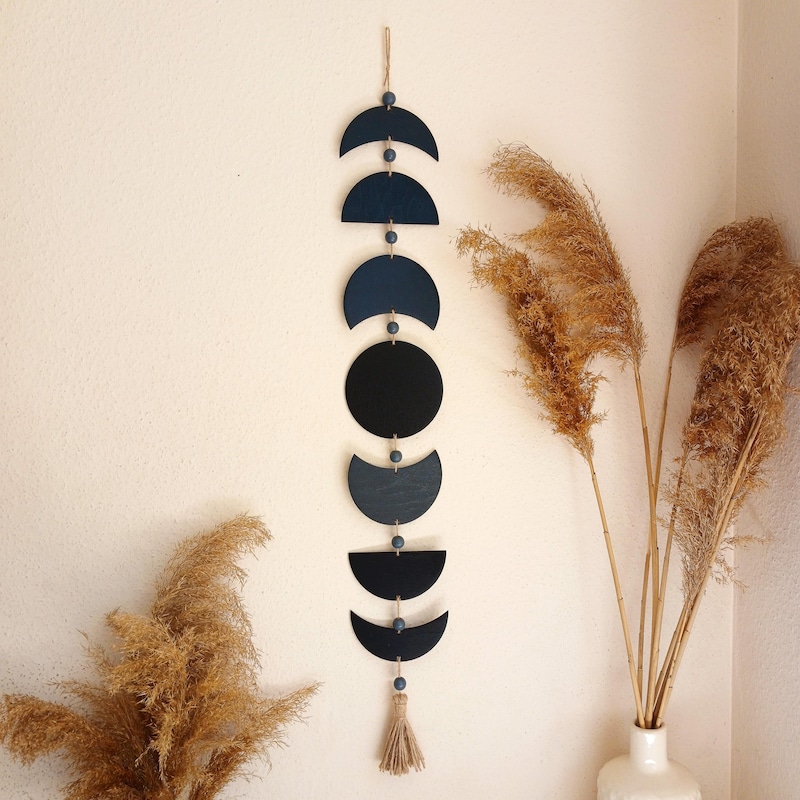 Moon Phase Wall Hanging - Etsy