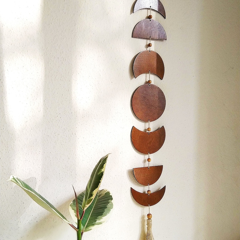 Moon Phase Wall Hanging - Etsy
