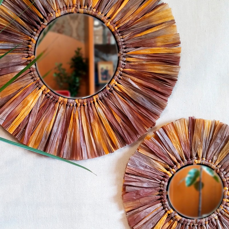 Woven Mirror - Etsy