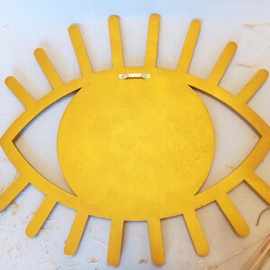 Golden Eye Mirror Wall Decor - All Seeing Eye Decoration, Protective ...