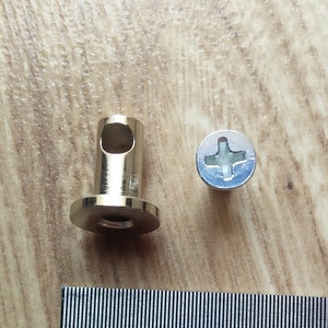 Locking Padlock Post for Leather, Rubber, Neoprene or Biothane - Etsy UK