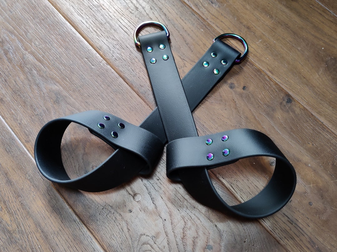 Biothane Suspension Cuffs: Vegan Friendly, Latex Free - Etsy