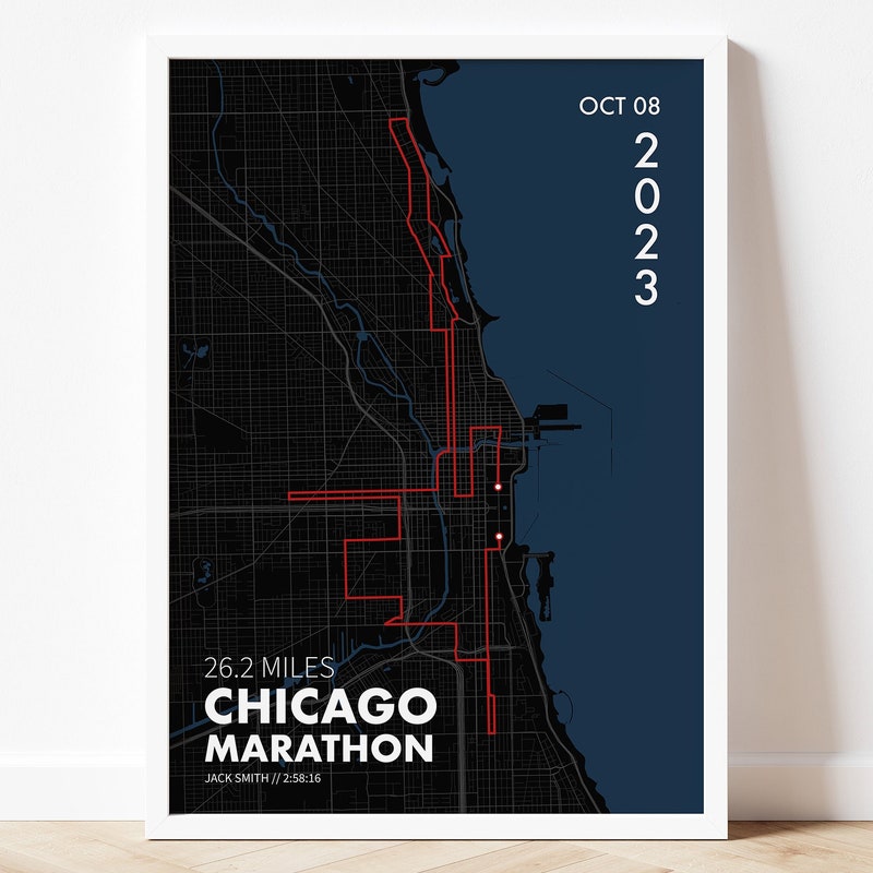 Chicago 2025 Marathon - Etsy