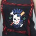 Remade Punk Rock Skull T-shirt With Love Heart Straps UK14-16 - Etsy