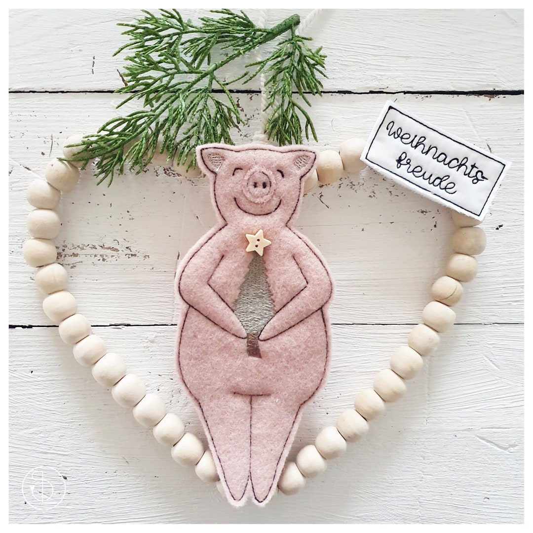 Yule Pig Rosalie SET Application pendant and Stick File - Etsy UK