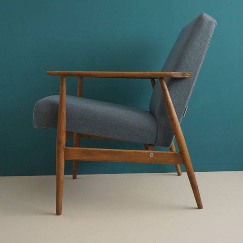 Vintage Armchair From Mid Century, Restored - Etsy