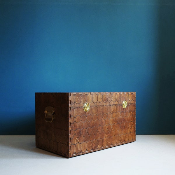 Wooden Trunk - Etsy