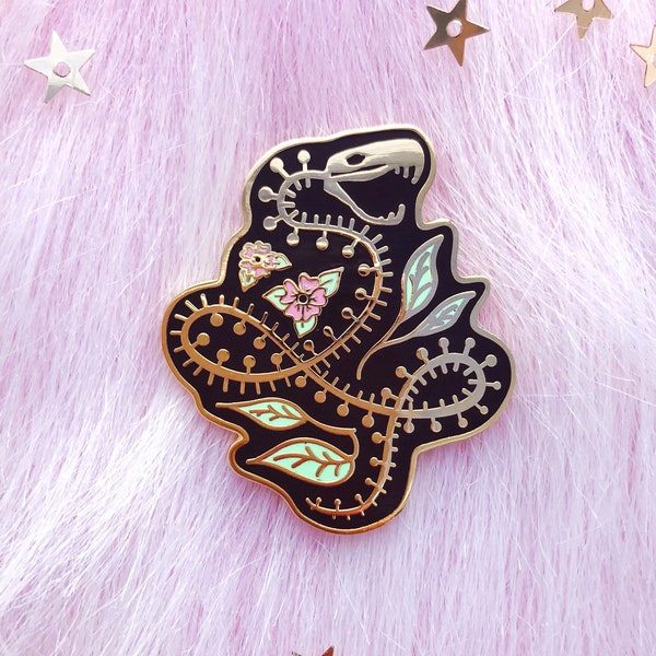Snake Pin - Etsy
