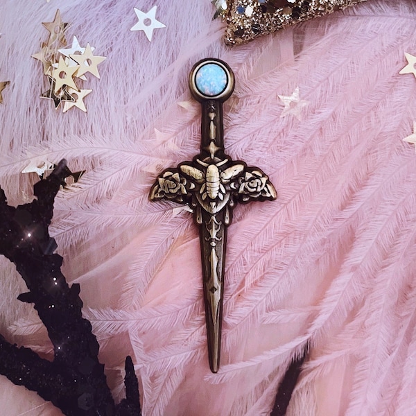 Sword Enamel Pin - Etsy