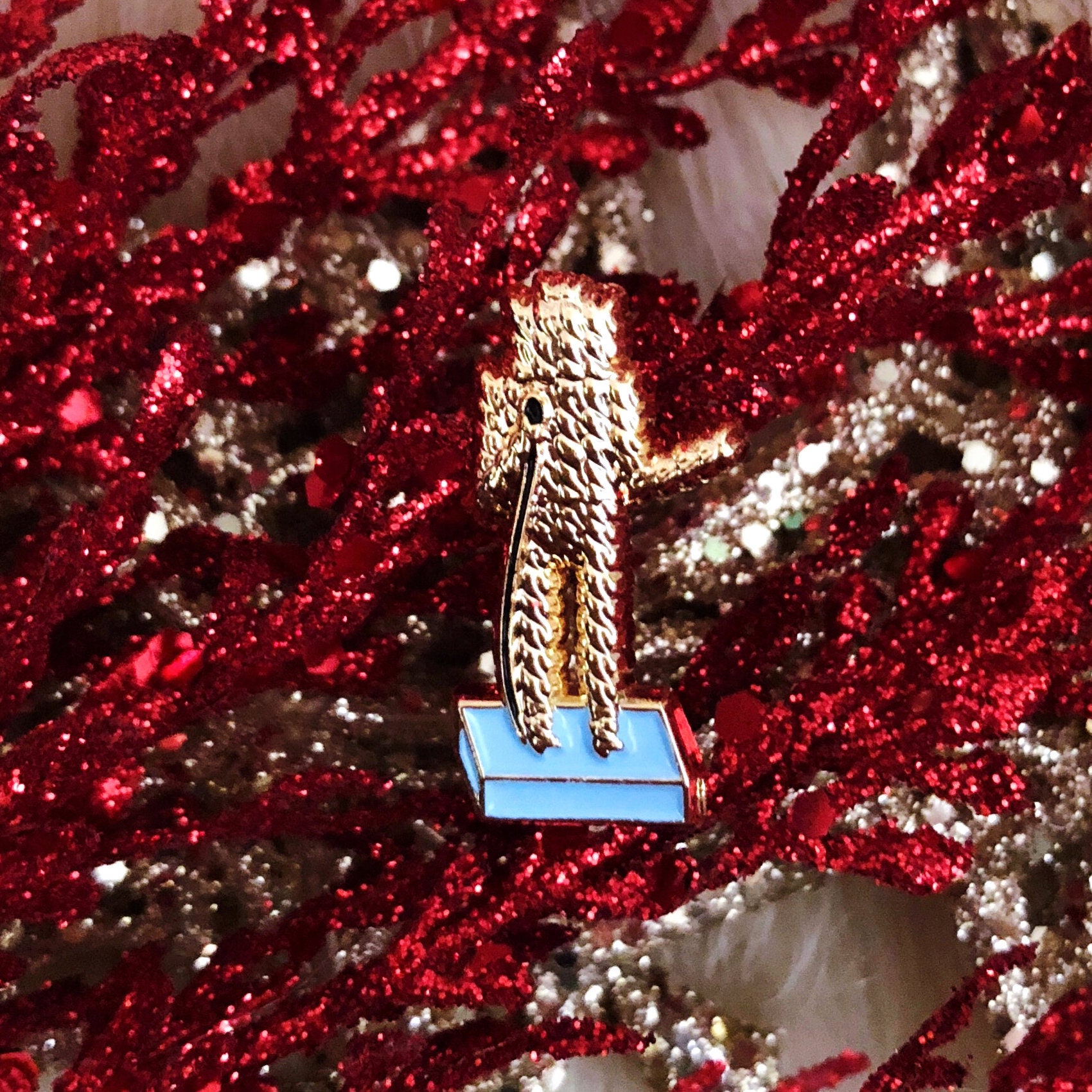 Fusilli Jerry 3D Gold Finish Soft Enamel Pin Seinfeld Kramer | Etsy