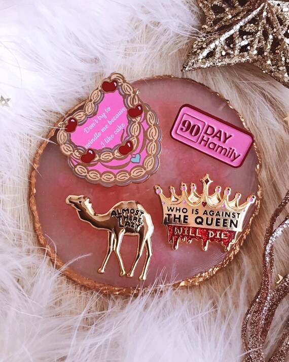 90 Day Pin Bundle Set of 4 Fiancé Pop Culture Enamel Pins | Etsy