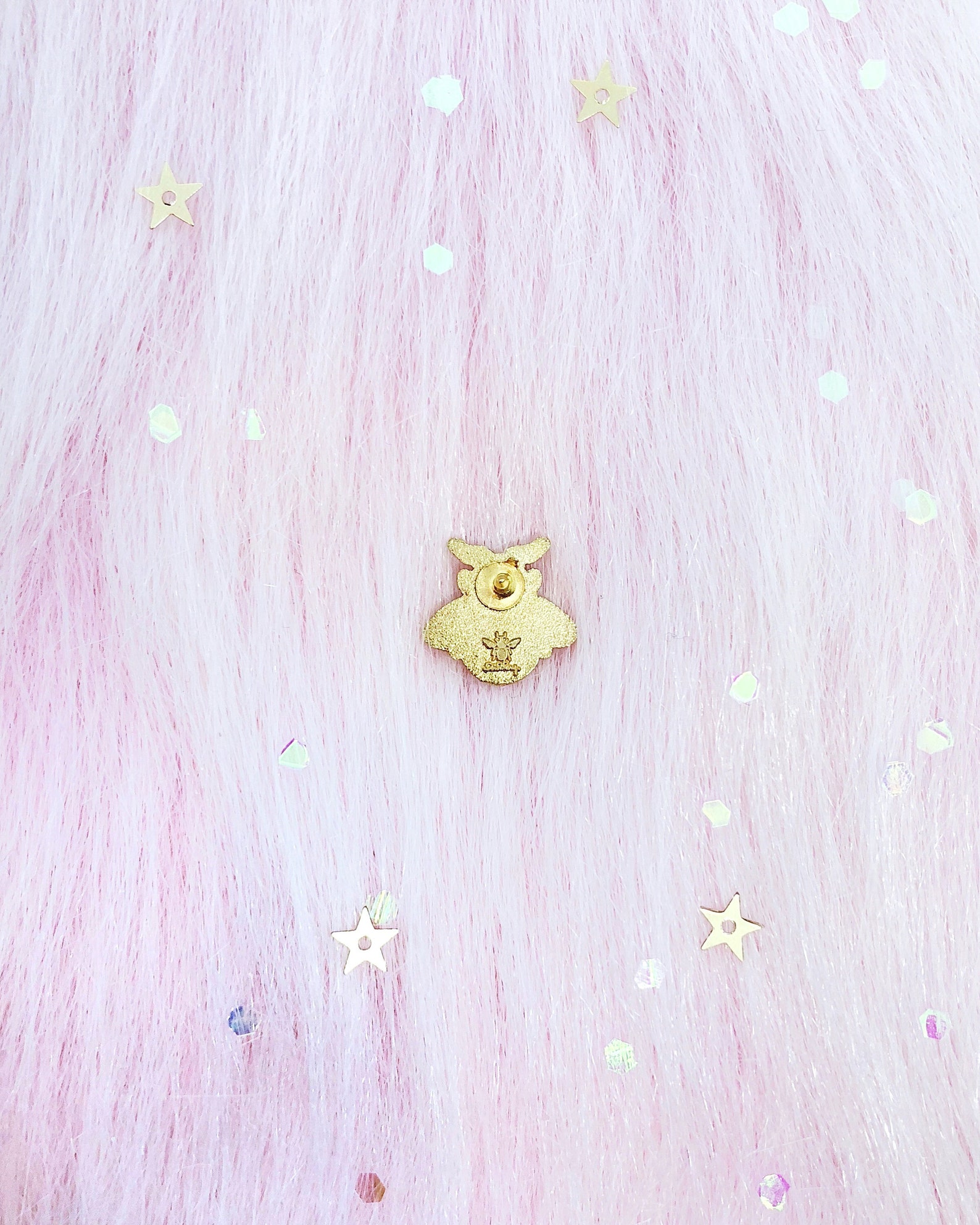 Mini Bee Pin Tiny Gold Hard Enamel Honeybee Lapel Pin Badge - Etsy