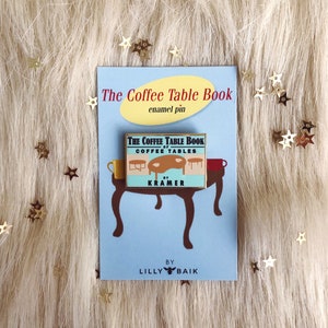 Kramer Coffee Table Book of Coffee Tables Hard Enamel Standing Pin ...