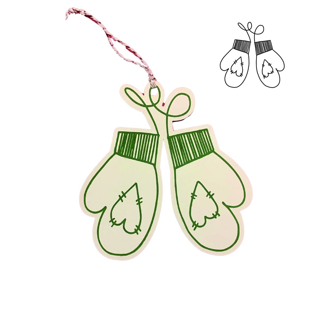 Mittens,holiday Designs SVG for DIY Christmas Crafts - Etsy