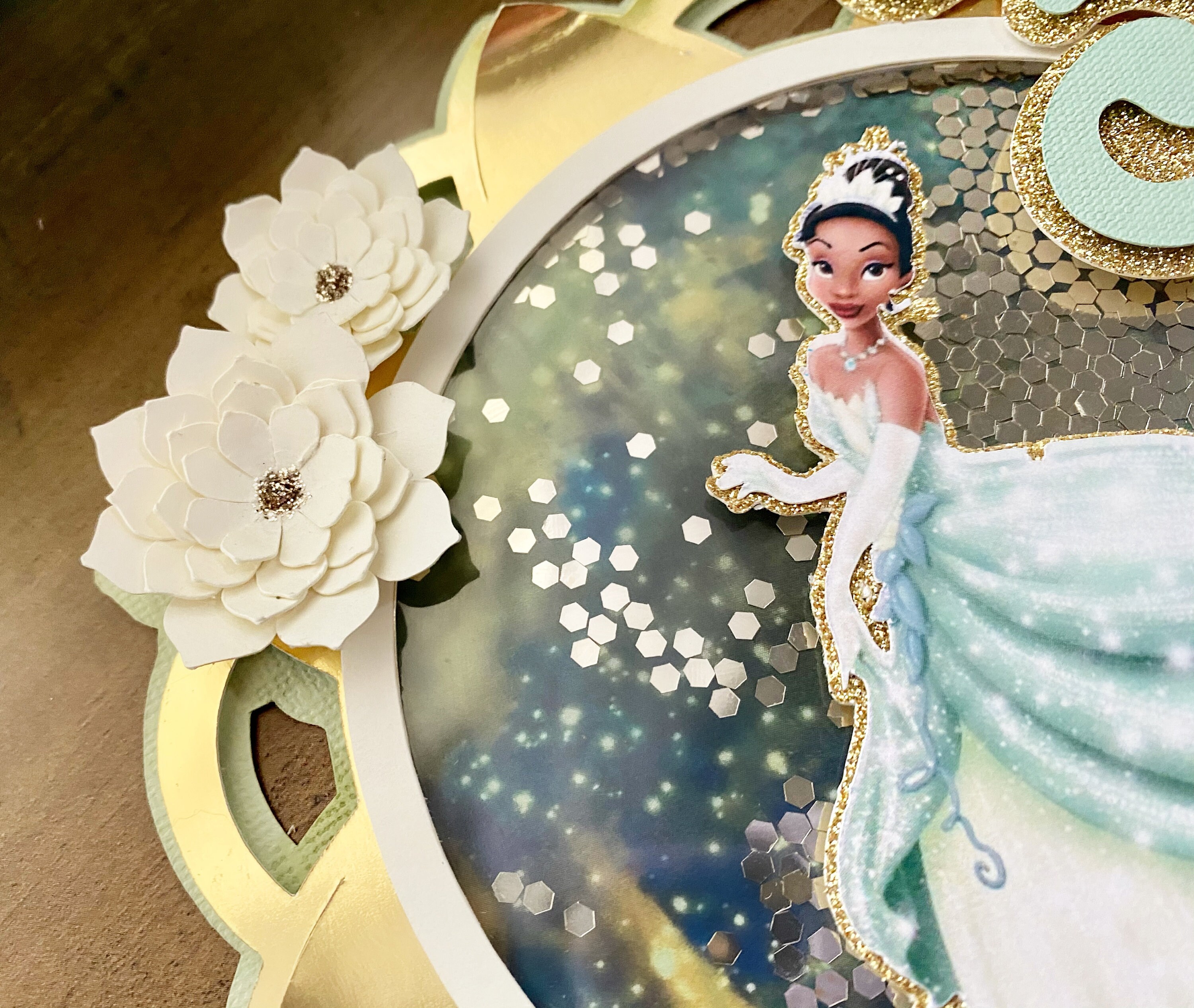 PRINCESS TIANA Cake Topper Princess and the Frog Cake - Etsy UK