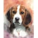 Custom Pet Portrait Dog Portrait Watercolor Painting Custom - Etsy