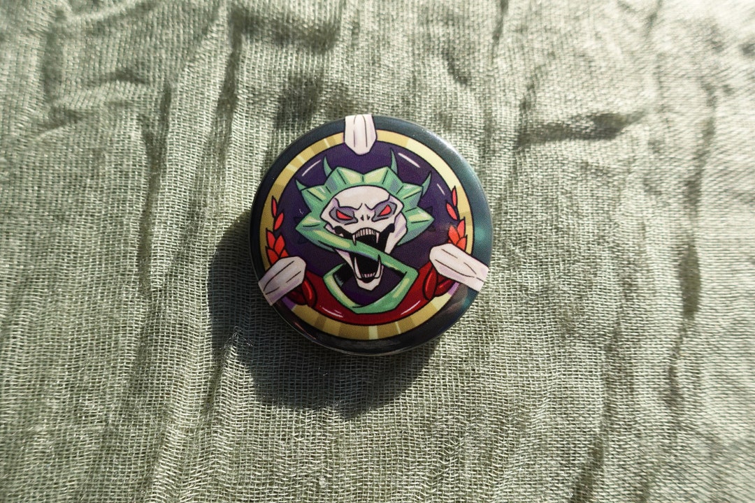 Hades Shield Aegis Button Badge - Etsy