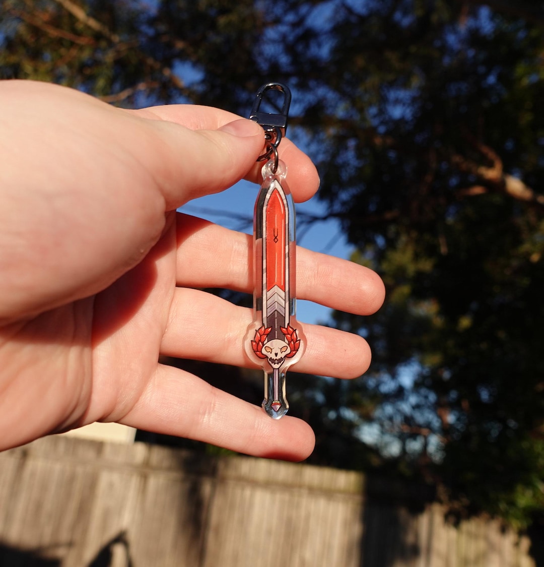 Hades Infernal Arms: Sword Stygius Keychain - Etsy Canada