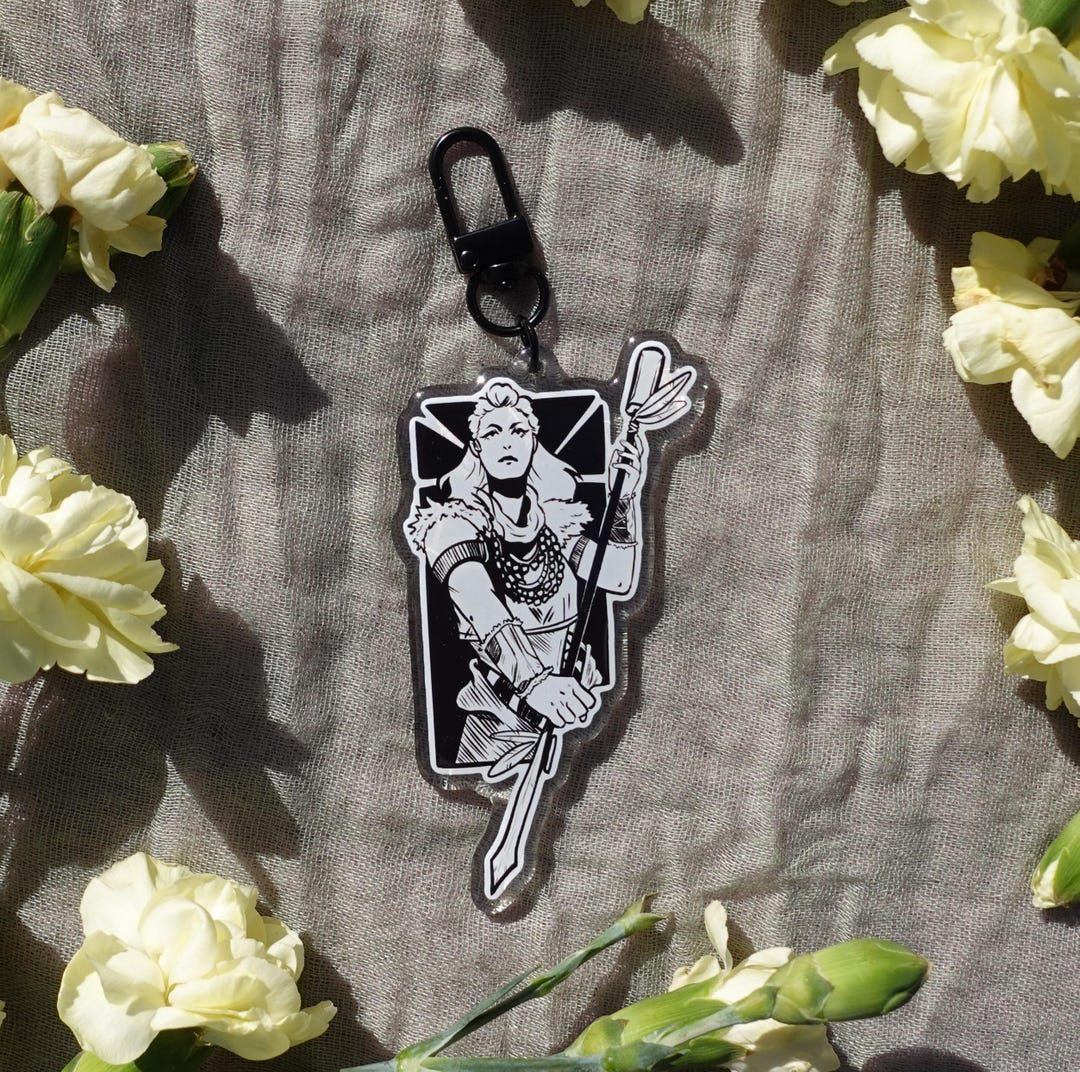 Aloy Horizon Zero Dawn Keychain - Etsy