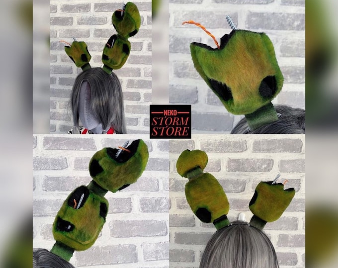 MADE TO ORDER, Fnaf Springtrap Ears, Five Nights at Freddy’s, Cosplay ...