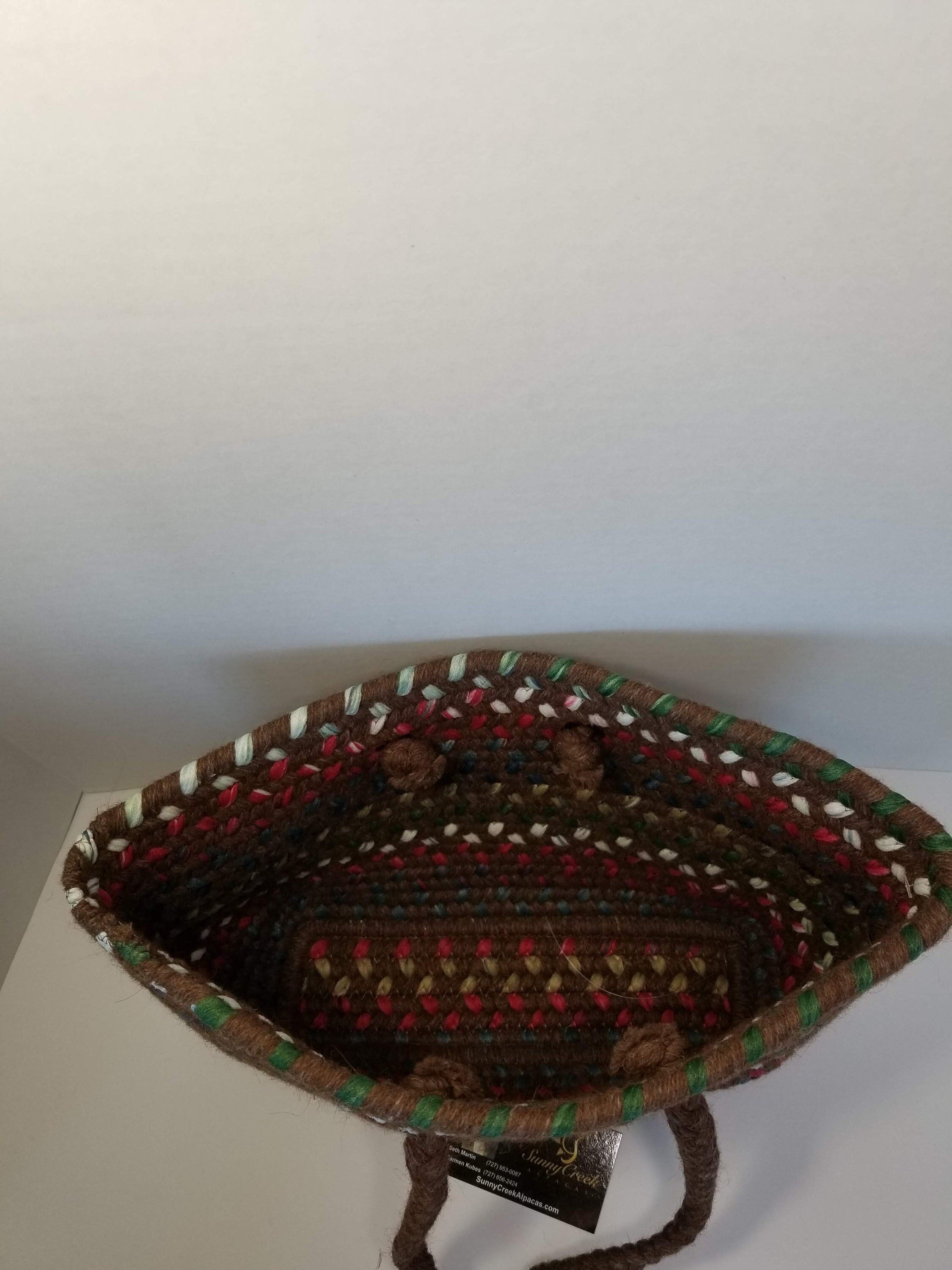 Alpaca Square Bottom Purse | Etsy