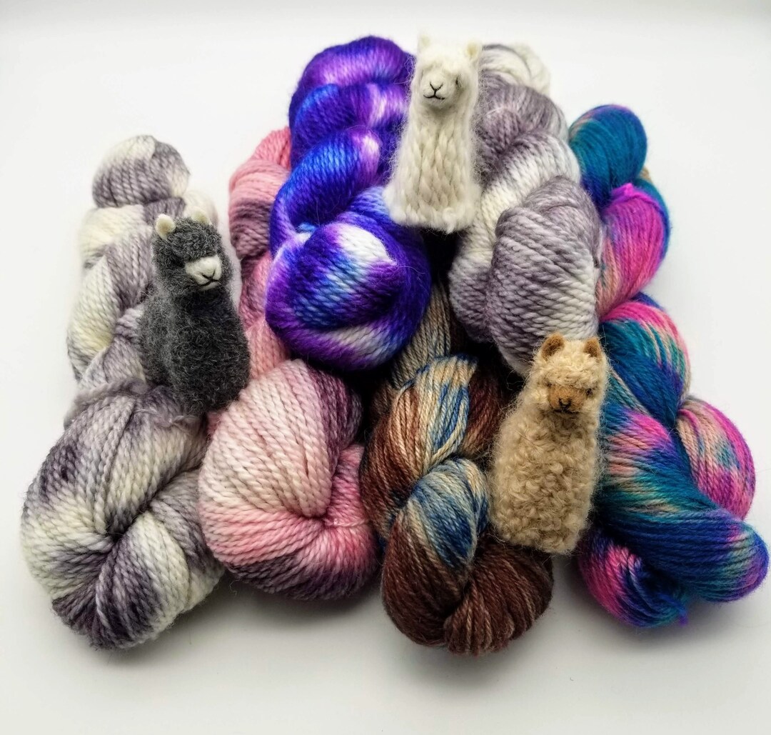 Multi Color Alpaca Yarn - Etsy