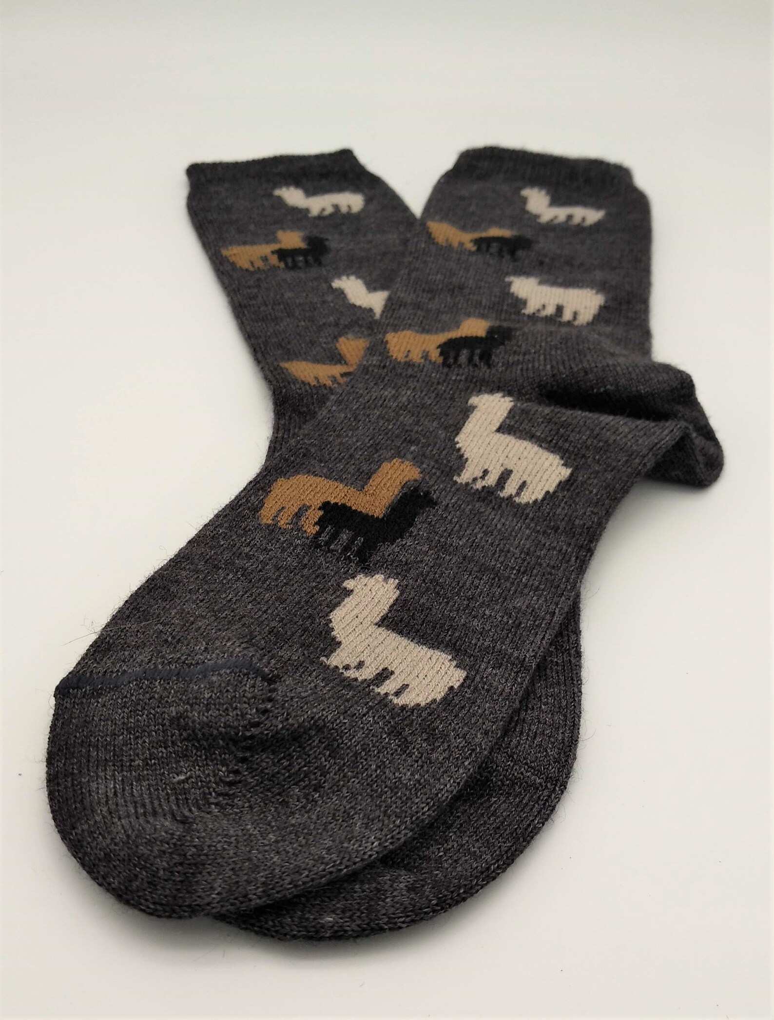 Alpaca Winter Socks for Kids and Adults - Etsy