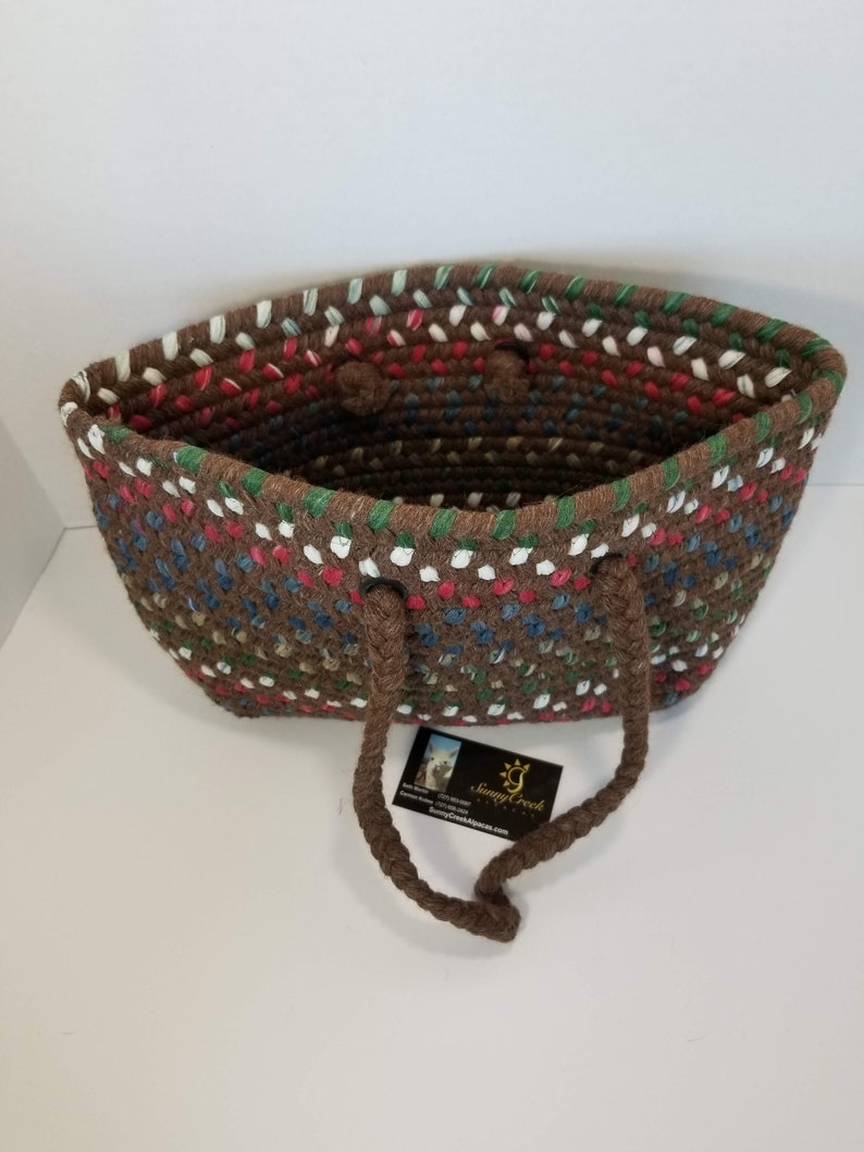 Alpaca Square Bottom Purse - Etsy