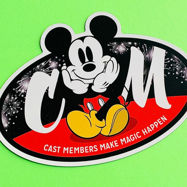 Cast Member Car Stickers - Etsy