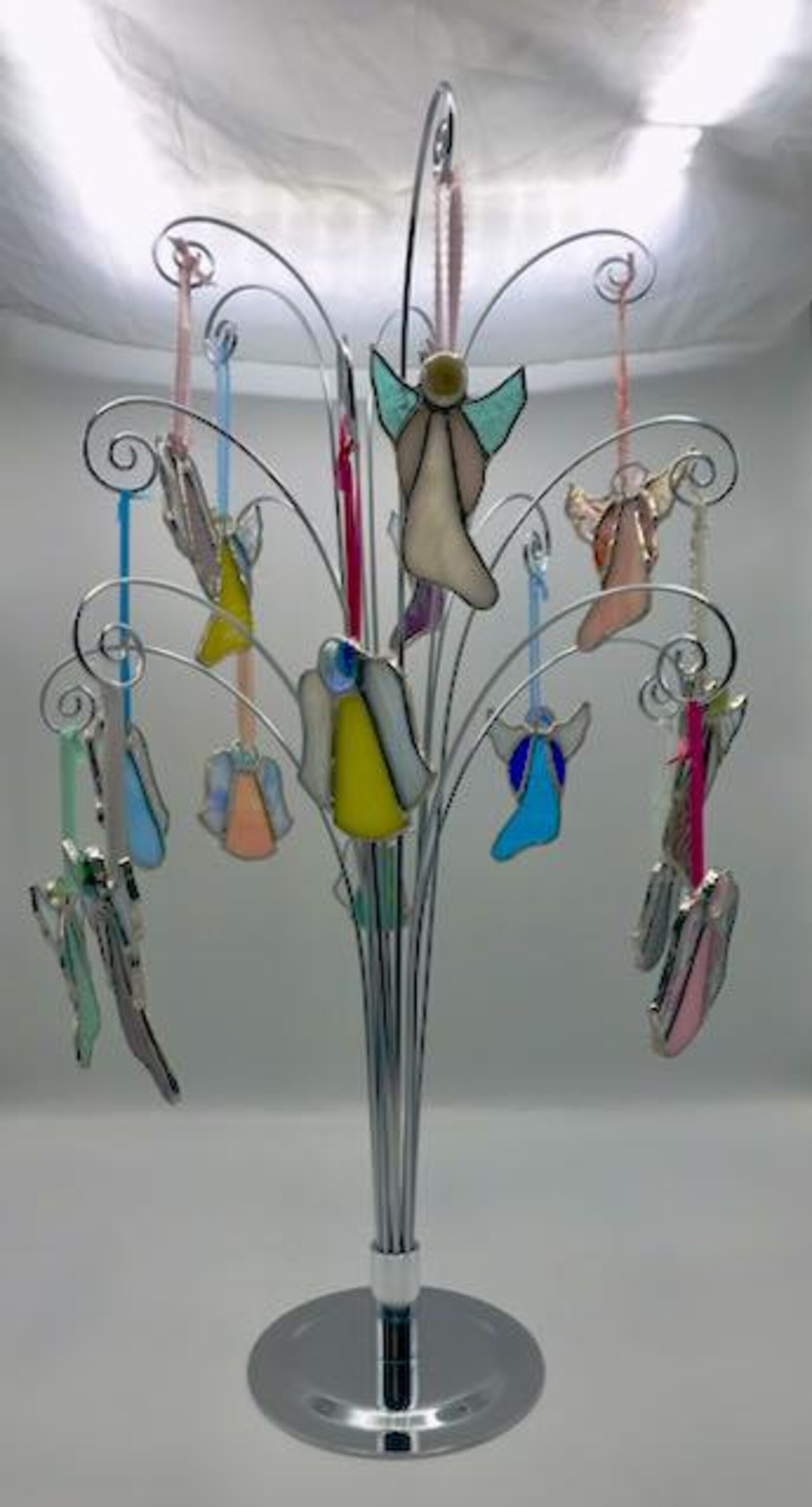 Angel Tree Stained Glass - Etsy