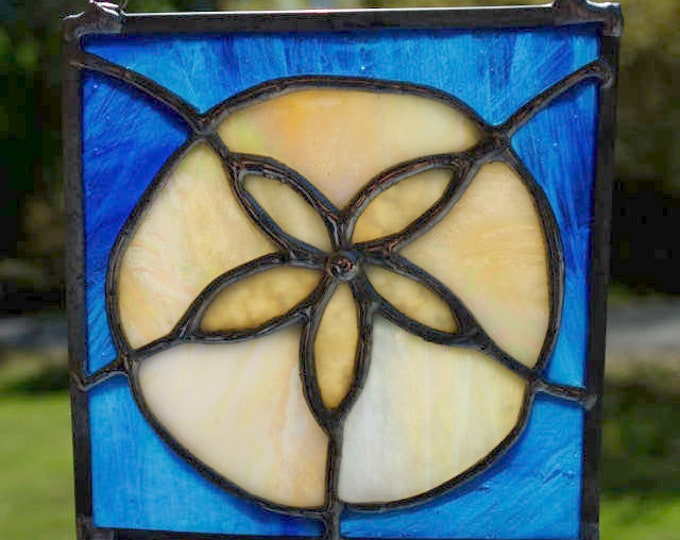 Sand Dollar Stained Glass - Etsy