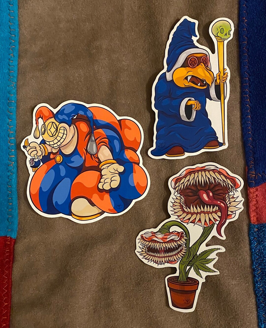 Super Plumber Bros: Dark Turtle, Blobby, and Potted Plant Vinyl / Decal ...