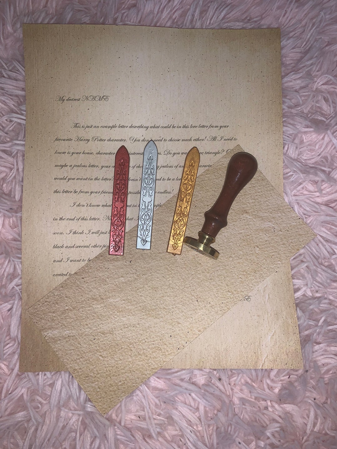 Custom Handmade Draco Malfoy Personalised Letter - Etsy