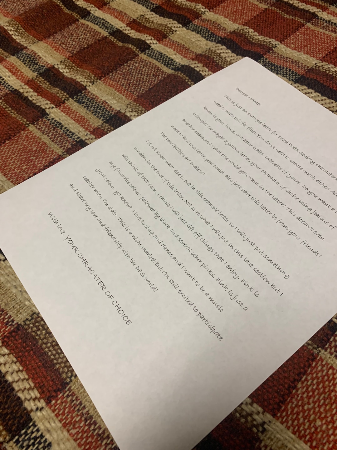 Carta personalizada de Steven Meeks Dead Poets Society - Etsy España