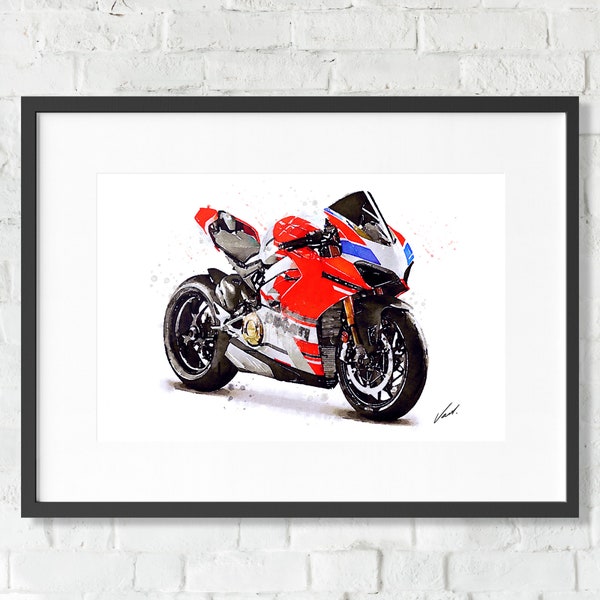 Ducati Art Print - Etsy