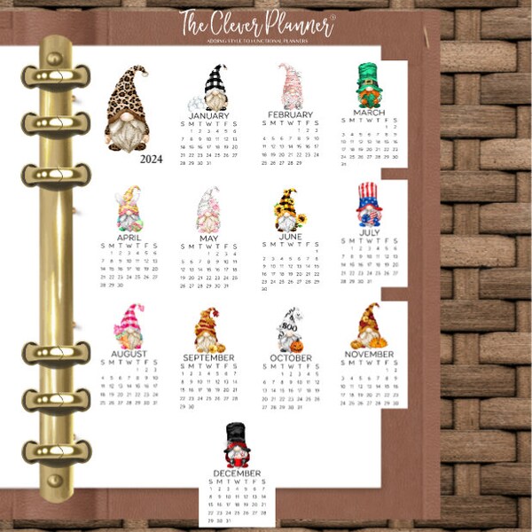 Gnome Planner - Etsy