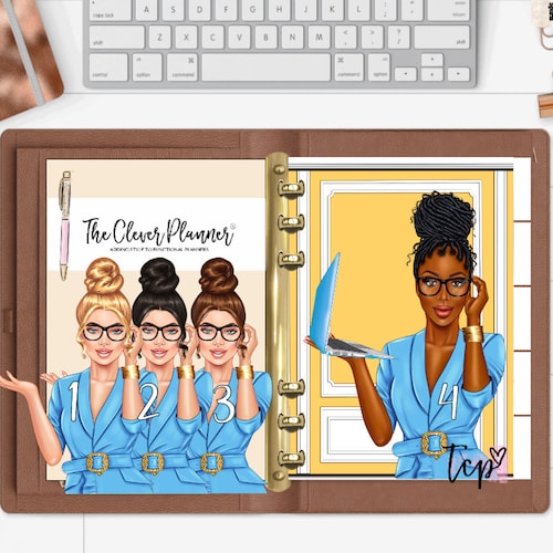 Teacher Student Divider Tab Set and Page Keeper for Your Pm Mm - Etsy