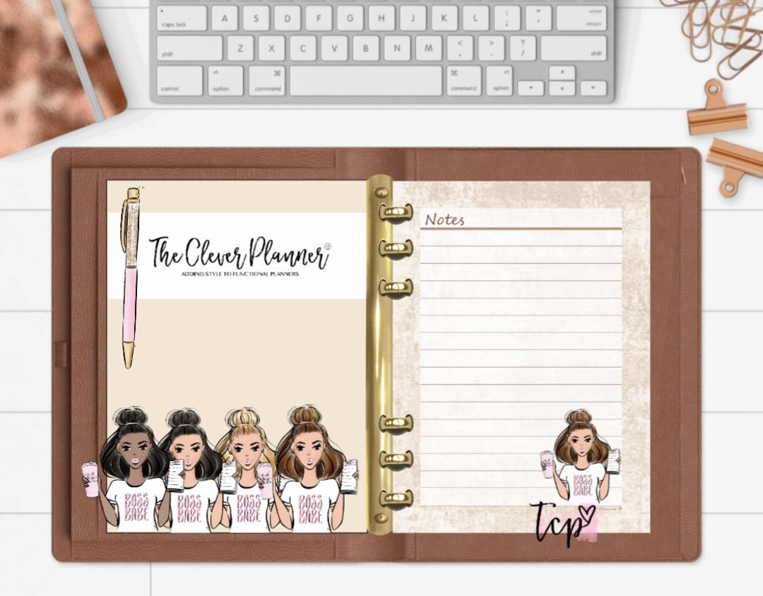 Printed Double Sided Notes Refill for Your Agenda GM MM PM, Personal ...