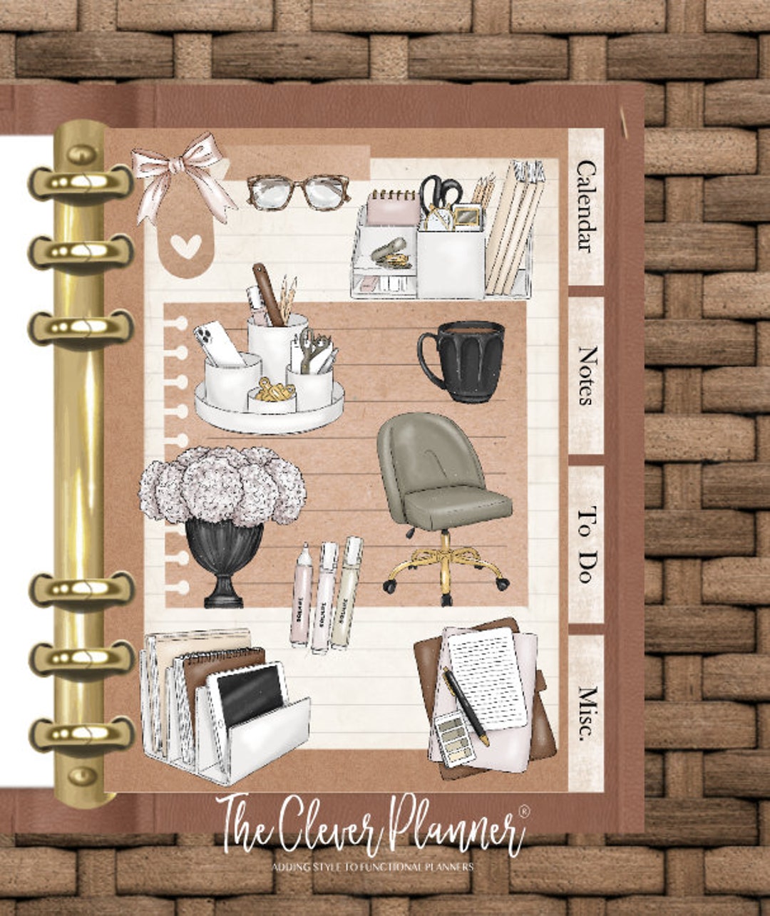 Planner Insert Bundle Tab Set for Your GM A5, MM Personal, Pocket ...