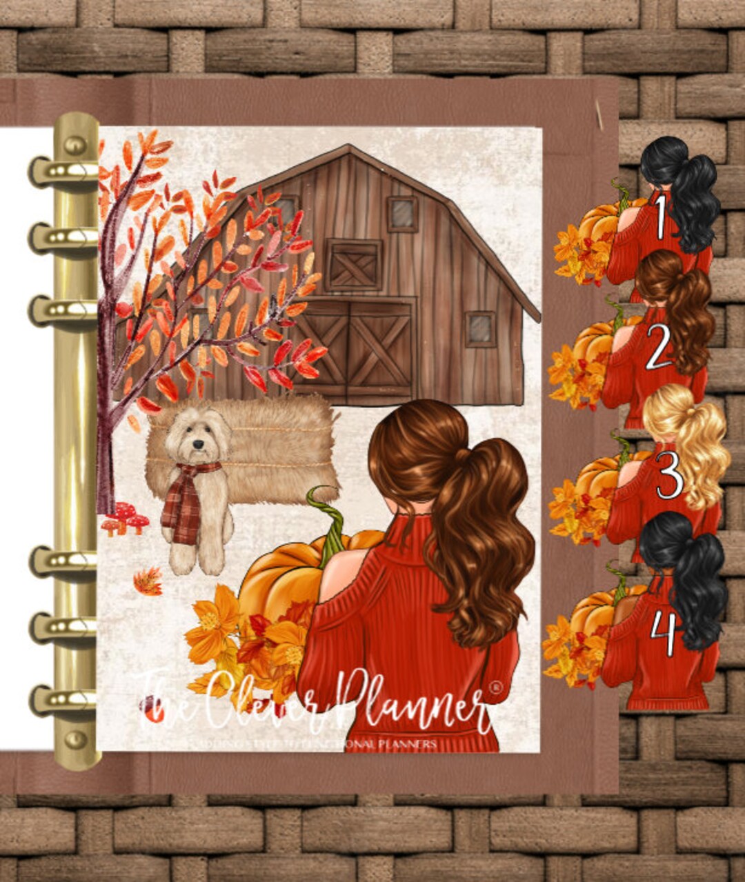 Fall Planner Dashboard for Your Pm Mm Gm Agendas, Personal Planners ...