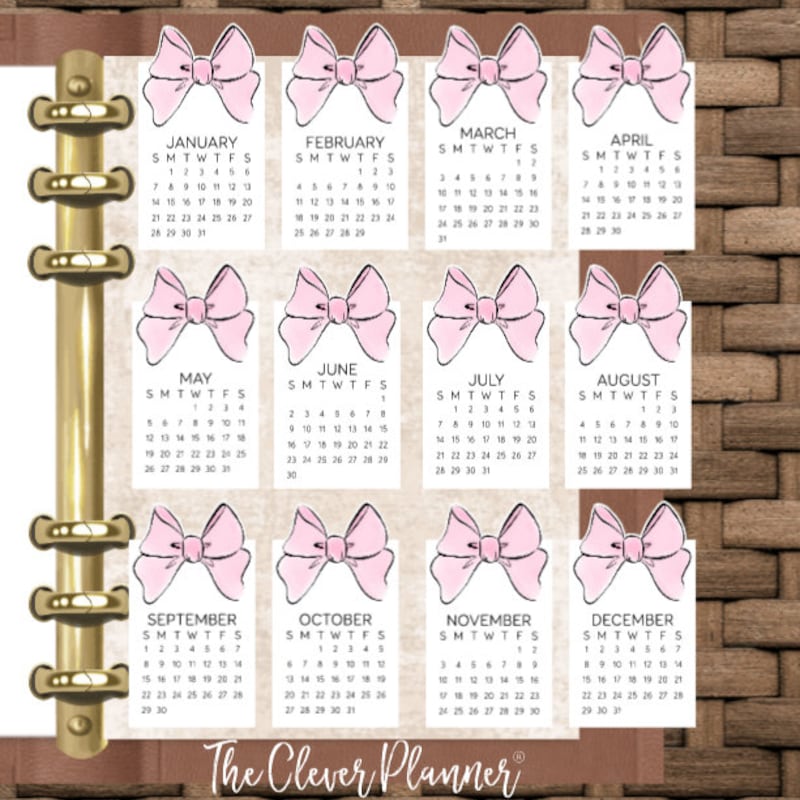 Bow Planner 2025 - Etsy