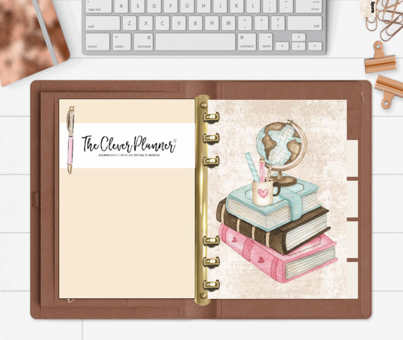 Teacher Student Divider Tab Set and Page Keeper for Your Pm Mm - Etsy