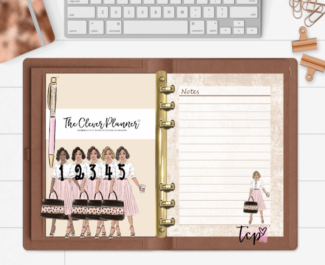 Printed Double Sided Notes Refill for Your Agenda GM MM PM, Personal ...