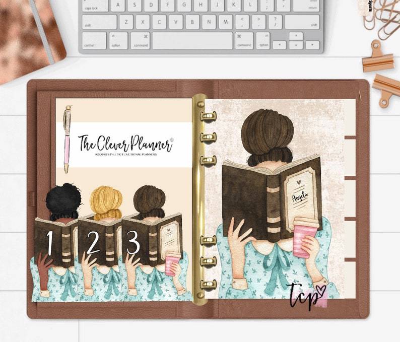 Teacher Student Divider Tab Set and Page Keeper for Your Pm Mm - Etsy