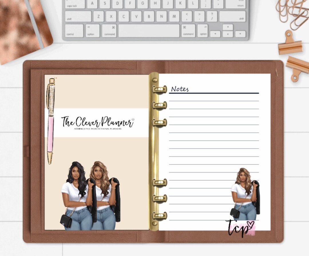 Printed Double Sided Notes Refill for Your Agenda GM MM PM, Personal ...