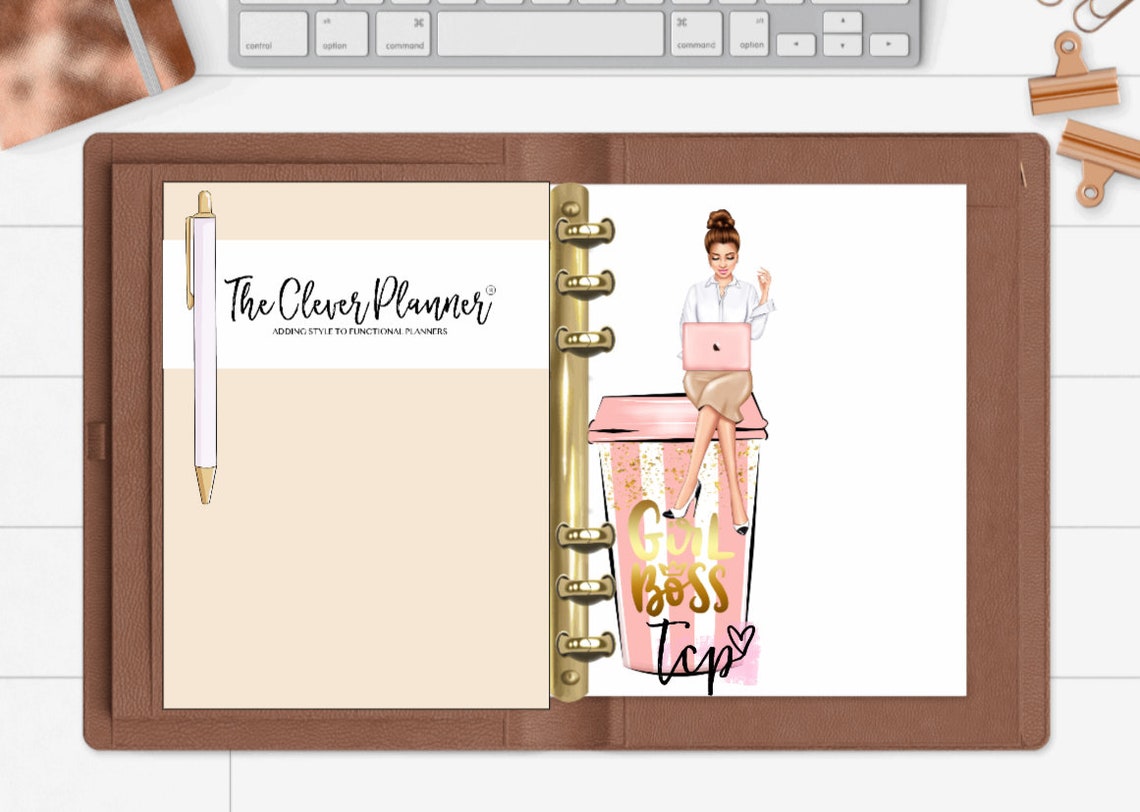 Planner Divider Tab Set and Page Keeper for Your Pm Mm Gm - Etsy